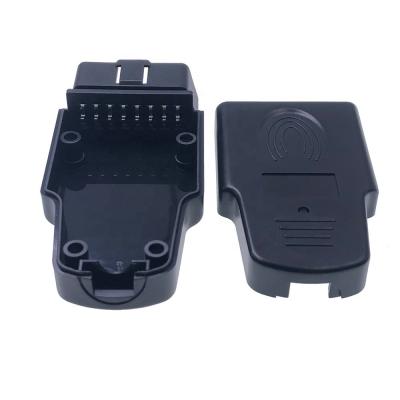 China 1982-1986 Year OBD2 Adapter with 16P Male Plug and Original ABS Case AOT Diagnostic Housing Must-Have Accessory for sale