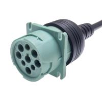 China Engine Analyzer AOTAI Custom RP1226 Cable 14pin RP1226 to 9pin J1939 Cable RP-1226 14 Way to 9 pin J1939 cable RP1226 ELD for sale