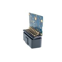 China OBDII PCB Diagnostic Tool Black for Black Code Reader Auto Car OBD2 16 Pin Connector With Case OBD Male Connector Adapter for sale
