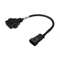 China Engine Analyzer  Motorcycle 3PIN To 16PIN OBD2 Adapter Compatible With SYM Motorbike for sale