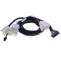 China Auto Electrical Cables Custom OBDII Wiring Harness With 26AWG Professional for sale