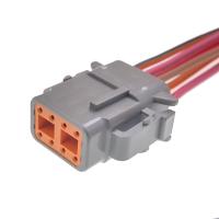 China Auto Electrical Cables Custom OBDII Wiring Harness With 26AWG Professional for sale