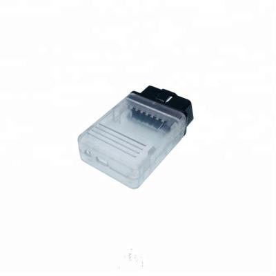 China 16 PIN Connector with OBD 2 Enclosure Made of Normal Plug Material PA66 CF ABS PC for sale