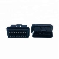 China 16 PIN Connector with OBD 2 Enclosure Made of Normal Plug Material PA66 CF ABS PC for sale