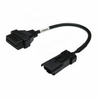China PVC Autobike 4 Pin to 16 Pin Cable Connector Adapter OBD1 to OBD2 for Ducati Motorcycles for sale