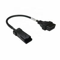 China PVC Autobike 4 Pin to 16 Pin Cable Connector Adapter OBD1 to OBD2 for Ducati Motorcycles for sale