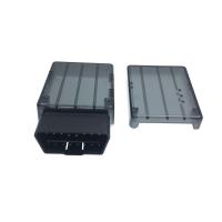 China 16pin OBD2 Enclosure Connector Case Automotive Repair Tools with Full Pin Wire Out 1M Length for sale