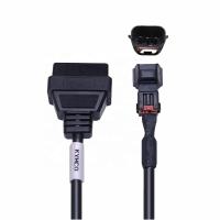 China Motorcycle 3PIN To 16PIN OBD2 Adapter Cable for KYMCO Diagnostic Tools Scanner Applicable Models motorcycle Year 1981-1983 for sale