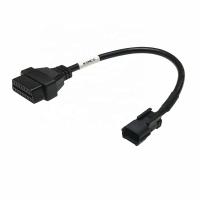 China Motorcycle 3PIN To 16PIN OBD2 Adapter Cable for KYMCO Diagnostic Tools Scanner Applicable Models motorcycle Year 1981-1983 for sale