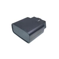 China Temperature -20- 80degree OBD2 Male Connector 16pin 90 Degree Right Angle J1962m Plug with Snap Enclosures for sale