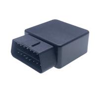 China Temperature -20- 80degree OBD2 Male Connector 16pin 90 Degree Right Angle J1962m Plug with Snap Enclosures for sale