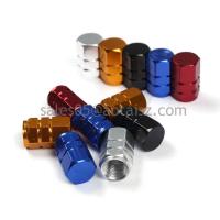 China Universal Car Aluminum Alloy Wheel Tire Valve Stem Cap Cover 1Set Of 4 Pieces for sale