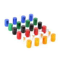 China Universal Car Aluminum Alloy Wheel Tire Valve Stem Cap Cover 1Set Of 4 Pieces for sale
