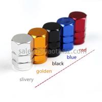 China Universal Car Aluminum Alloy Wheel Tire Valve Stem Cap Cover 1Set Of 4 Pieces for sale