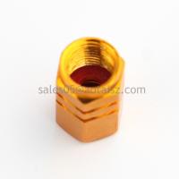 China Universal Car Aluminum Alloy Wheel Tire Valve Stem Cap Cover 1Set Of 4 Pieces for sale