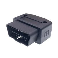China 16 Pin OBD Connector OBDII Male Connector OBD2 Connector with Plastic Housing with LED holes for sale
