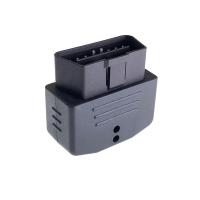 China 16 Pin OBD Connector OBDII Male Connector OBD2 Connector with Plastic Housing with LED holes for sale