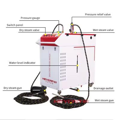 China Steam Spraying Washing System Portable High Pressure Professional Car Engine Compartment Clean Machine for Deep Cleaning for sale