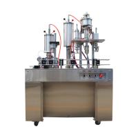 China Semi-Automatic Aerosol Can Gas Filling Machine for Propane Butane LPG DME R134a Wood Packaging Material 1