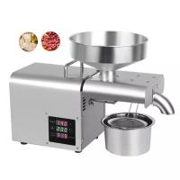 China SESAME OIL Electric Oil Press Machine Small and Compact Home Extractor Expeller for Groundnut Peanut Soybean Sunflower for sale