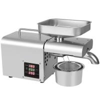China SESAME OIL Electric Oil Press Machine Small and Compact Home Extractor Expeller for Groundnut Peanut Soybean Sunflower for sale