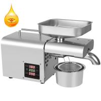 China SESAME OIL Electric Oil Press Machine Small and Compact Home Extractor Expeller for Groundnut Peanut Soybean Sunflower for sale