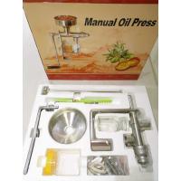 China Manual Oil Expeller Machinery for Cold Pressing Coconut Oil Cold Hot Pressing 42*8*32cm Package Size for sale