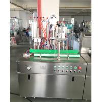 China Packaging Type Semi Automatic BOV Bag on Valve Aerosol Filling Machine with High Filling Speed High Speed and Durable for sale