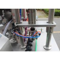China Packaging Type Semi Automatic BOV Bag on Valve Aerosol Filling Machine with High Filling Speed High Speed and Durable for sale