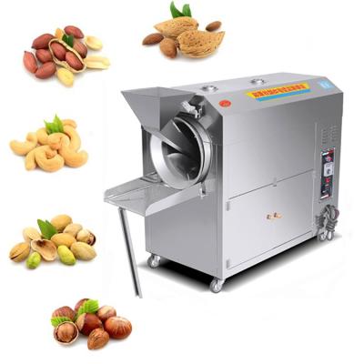 China Grain Processing Equipment Stainless Steel Small Pine Nut Cashew Toaster Groundnut Sunflower Seeds Peanut Roaster Machinery for sale