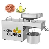 China Home Small Oil Presser Safe and Black Seed Oil Extraction Machine for Making Edible Oil for sale