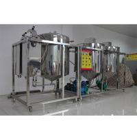 China Palm Oil Fractionation Machine for High Capacity Refining and Deodorization Working Time 24 Hours Max Capacity 750 kg/h for sale