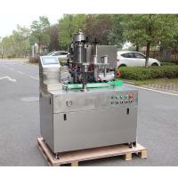 China Latest Design Manufacturing Plant Hair Color Spray Filling Machine for Semi Automatic Paint Spray Aerosol Filling for sale