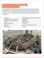 China High Precision Butane Gas Cartridge Refilling Aerosol Machine with Filling Accuracy ±0.5% for sale
