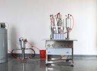 China Semi Automatic Perfume Deodorant Aerosol Production Line 260 KG Capacity Perfect for Garment Shops for sale
