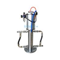 China Retail Packaging Type CANS Pneumatic Booster Pump Boost Nitrogen and Natural Gas for Aerosol Filling Machine for sale