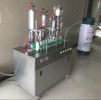 China Co2 Gas Cylinder Filling Machine for Hydrogen Gas and Aerosol Cans Packaging Line for sale