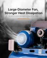 China Self Design 8 Bar Piston Air Compressor I Portable 3-cylinder I 500 Litre I Depend on Model I Compressed Air for sale