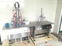 China Pharmaceutical Industry Meter Dose Inhaler Aerosol Filling Machine with Wood Packaging Material for sale