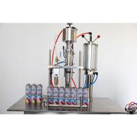 China Competitive Stainless Steel Cartridge Filling Machine for Lighter Butane Gas / LPG Gas Semi-automatic Grade for sale
