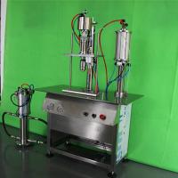 China Competitive Stainless Steel Cartridge Filling Machine for Lighter Butane Gas / LPG Gas Semi-automatic Grade for sale