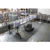 China Automatic Deodorant Filling Machine Line for Aerosol Generator Tin Can Filling Sealing Machine 2400-3600cans/h Capacity for sale