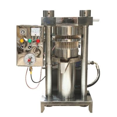 China 220V/380V Cocoa Oil Expeller Commercial Cocoa Butter Hydraulic Oil Press/ Walnut Oil Press Machine for Cold Hot Pressing for sale