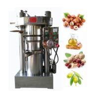 China Farms Customized Hydraulic Cocoa Butter Walnut Sesame Oil Extraction Machine for Oil Pressing for sale