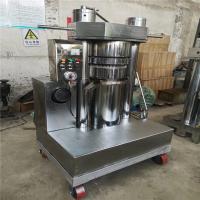 China Moringa Seed Oil Extraction Machine/Hydraulic Oil Press/Shea Butter Making Machine with English Chinese Manual Book for sale