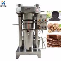 China Automatic Grade Manual Edible Oil Pressing Hydraulic Sesame Oil Press Machine Cocoa Butter Bean Extract for sale