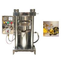 China Max pressure for working Mpa 55 Automatic Avocado Oil Extraction Machine/Olive Oil Press/Shea Butter Making Machine 240 KG for sale