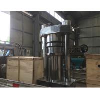 China Carbon Steel Hydraulic Almond Walnut Cocoa Butter Copra Flax Seed Cold and Hot Oil Press Making Machine for sale