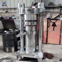 China 900/1000/1400mm Cold Pressed Argan Oil Press Machine Cocoa Butter Hydraulic Oil Press at Max pressure for working Mpa 55 for sale