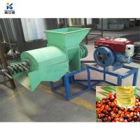 China Small Palm Fruit Oil Expeller 300-500kg/hour Palm Oil Press for Oil Extraction for sale